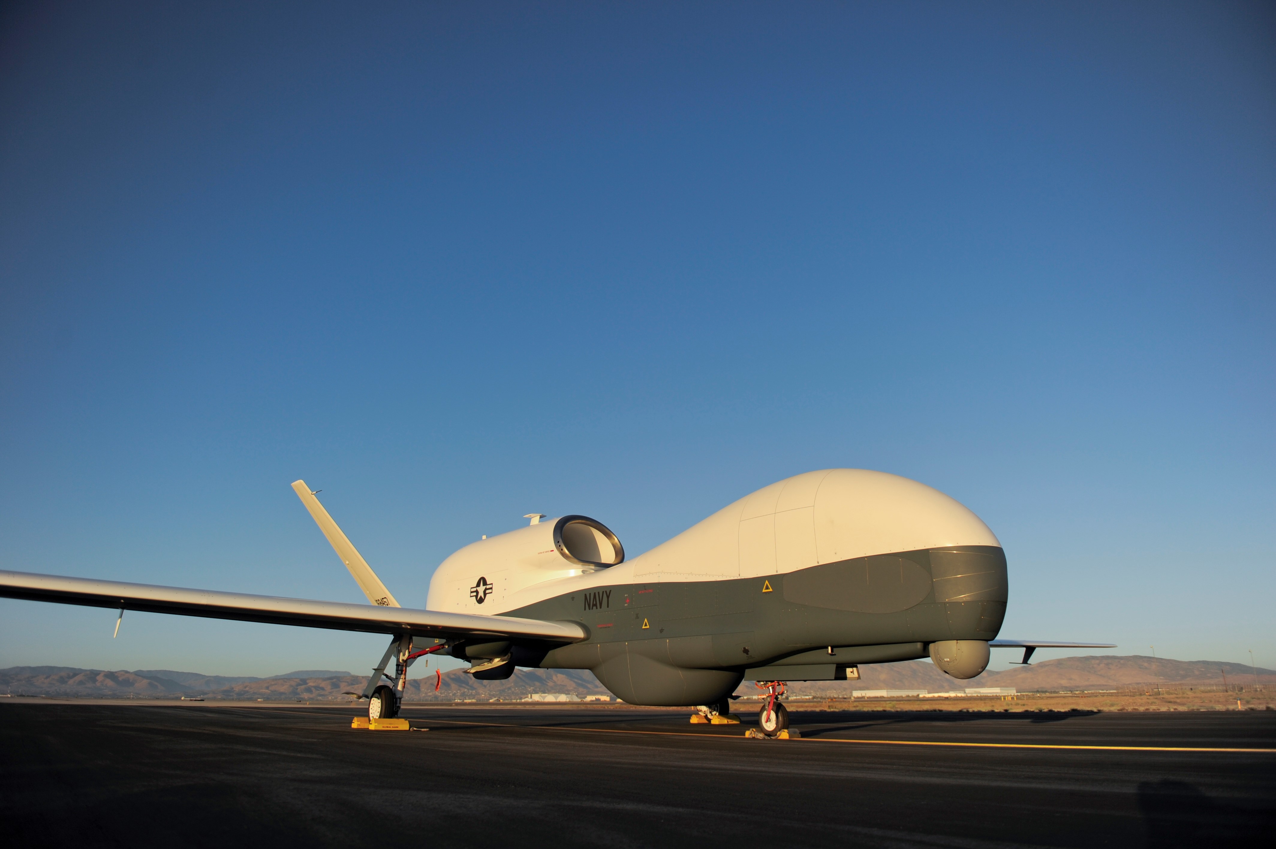 We sleep better knowing Global Hawk drones are manning the skies