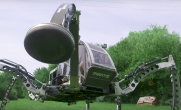 Witness Mantis, the world’s largest rideable robot