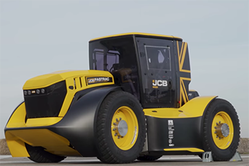 Don’t blink or you’ll miss the world’s fastest tractor