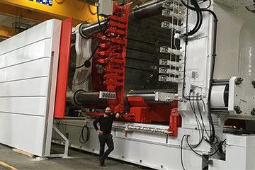 Tesla is doing diecasting in a BIG way