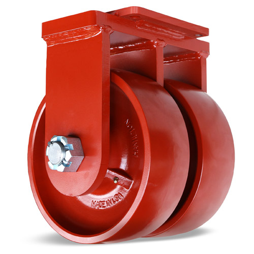 Our special Xylan-coated casters are ready to beat back a flood