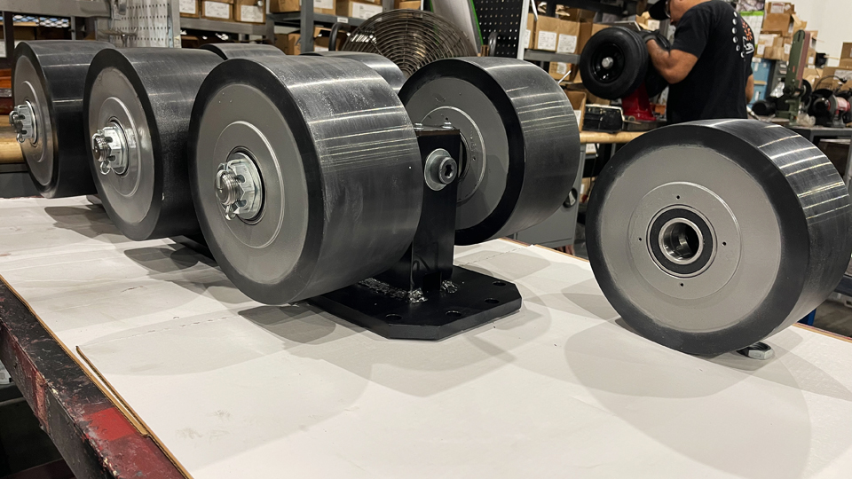 This custom caster will never steer you wrong