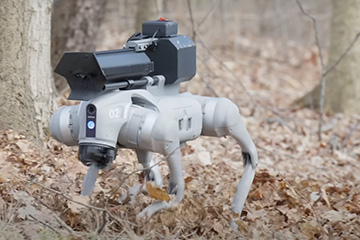 This flamethrowing robot dog can be yours for $10K