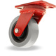 Track Wheel Casters | V-Groove, U-Grooved or Flanged