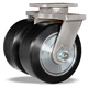 Track Wheel Casters | V-Groove, U-Grooved or Flanged