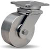 Track Wheel Casters | V-Groove, U-Grooved or Flanged