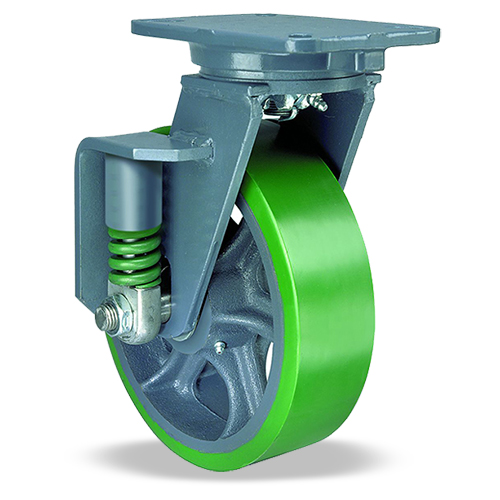 Low Profile & Shock Absorbing Casters: Hamilton Caster