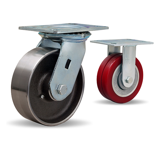 Heavy Duty Forged Casters | Capacities 300 lbs - 4,000 lbs.