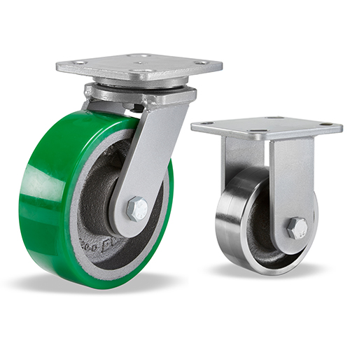 Heavy Duty Forged Casters | Capacities 300 lbs - 4,000 lbs.