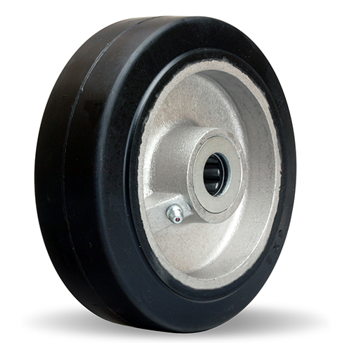 Moldon Rubber Wheels: Metal Core: Hamilton Caster