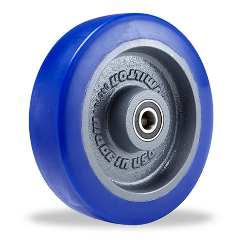 Polyurethane Wheels- 1 Inch Thick Treads: Hamilton Caster