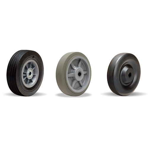 Rubber Wheels: Capacity Range: 200 - 3000 lbs. Hamilton Caster