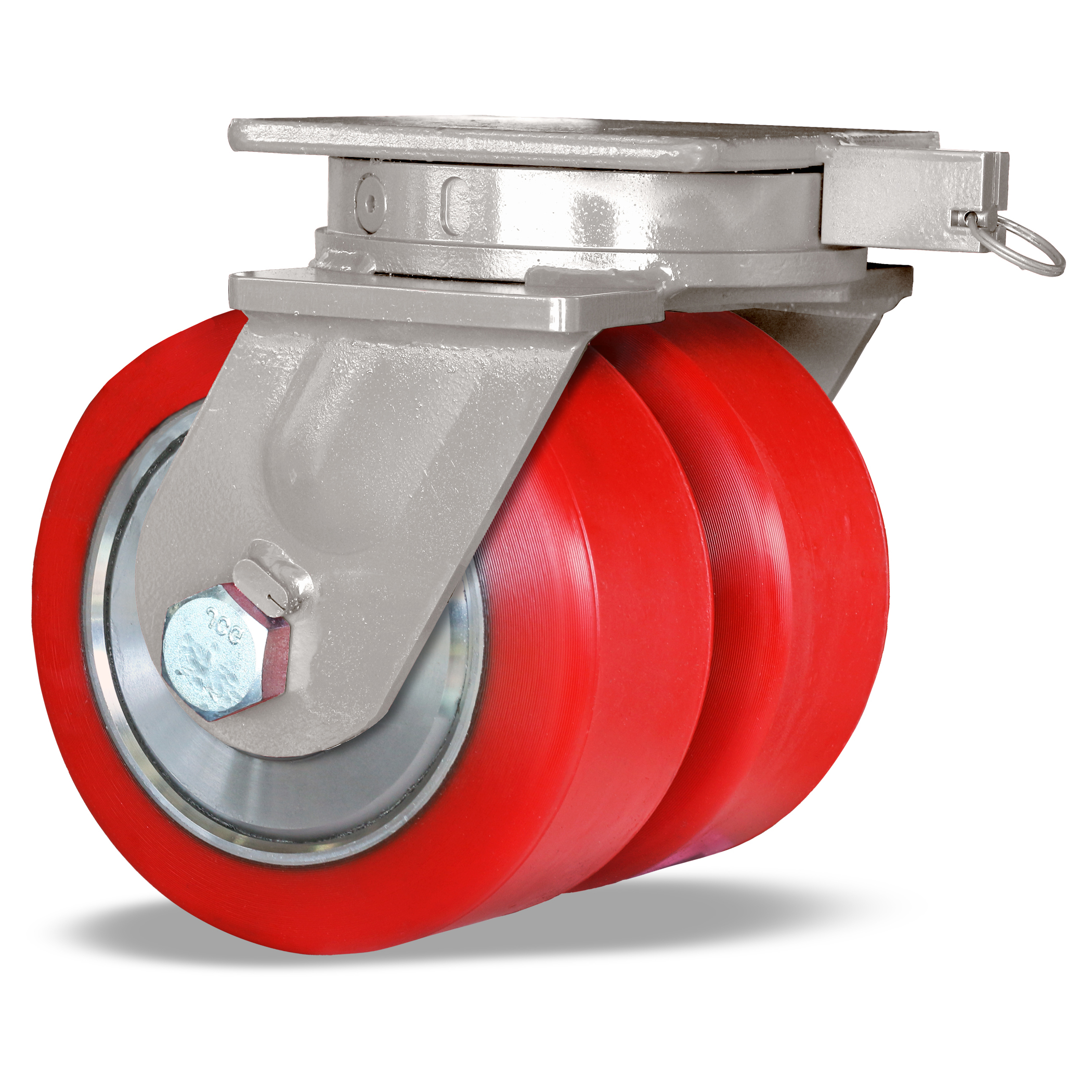 Maxi-Duty Dual Kingpinless TerraTech Casters