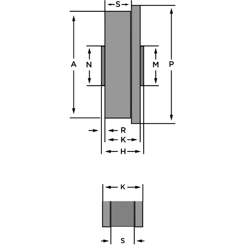 Single Flanged Track Wheels: Capacity: 1,400 - 18,000 lbs. Hamilton Caster
